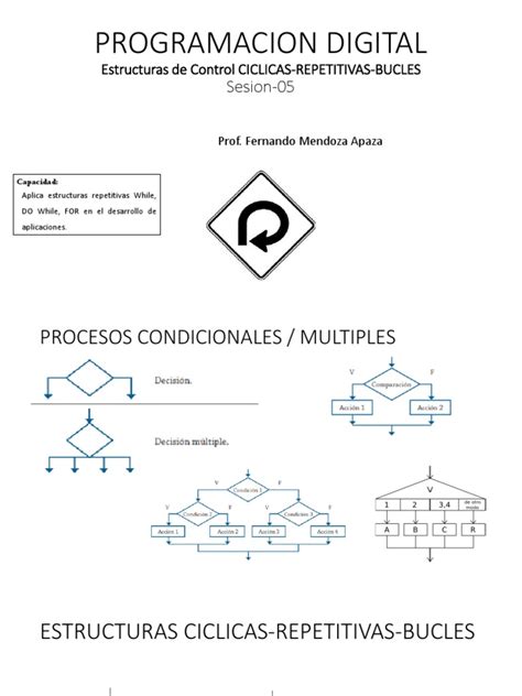 Programacion Digital Sesion 05 Pdf Algoritmos Lenguaje De