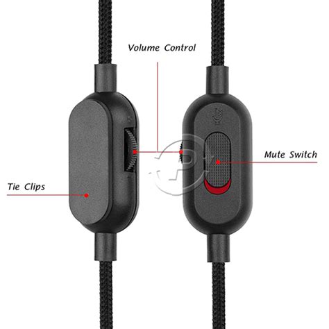 Replacement Audio Cable For Logitech G433 G233 G Pro X Gaming Headset