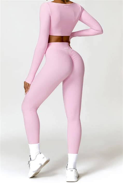 Soft Sculpt Long Sleeve Crop Top Base Body