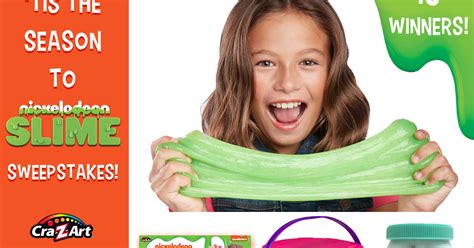 Nickelodeon Slime Giveaway 16 Winners Win Nickelodeon Fun Food Slime