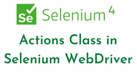 Devops Hint On Linkedin Actions Class In Selenium Webdriver How To