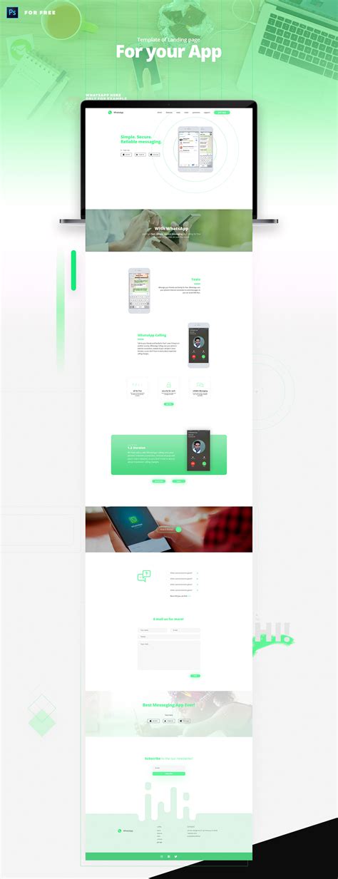 Bootstrap Free Website UI Kit Free Design Resources
