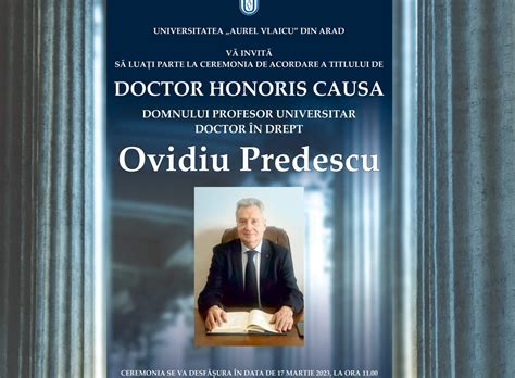 prof univ dr ovidiu predescu doctor honoris causa al uav brew news