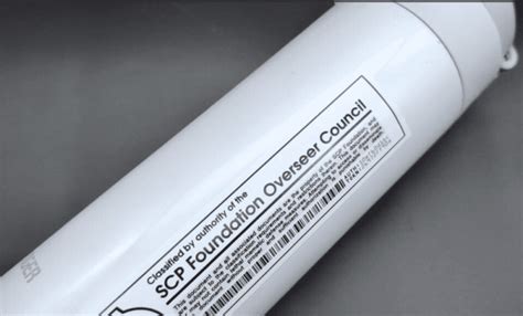 Scp The O5 Council Label Stickers 6 Pieces Scp Foundation Shop