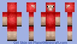 Red Sheep Minecraft Skin