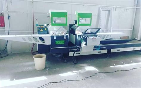 دستگاه برش دوسر پنجره آلومینیوم Upvc اره دو کله ماشین‌آلات صنعتی کرج