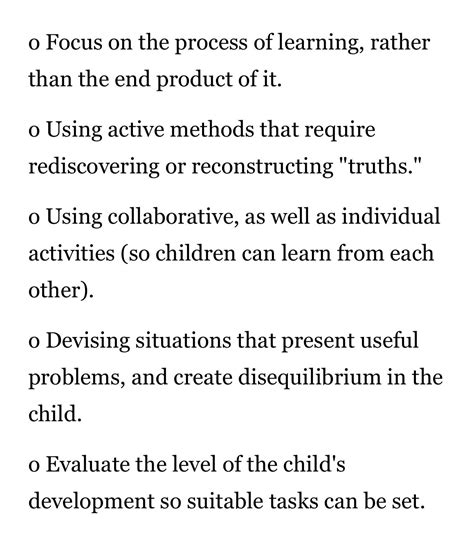 Jean Piagets Theory And Stages Of Cognitive Development Piaget