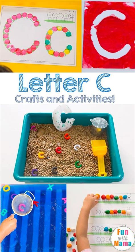 Printable Letter C Crafts And Activities Diy Letter Learning Crafts