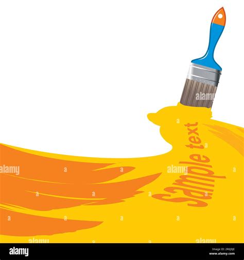 Painted Sample Text Field Vector Illustration Stock Vector Image Art Alamy