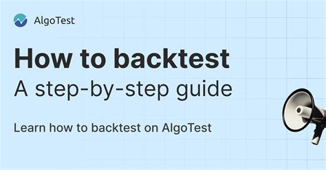A Complete Step By Step Guide On How To Backtest For Free Algotest Blog