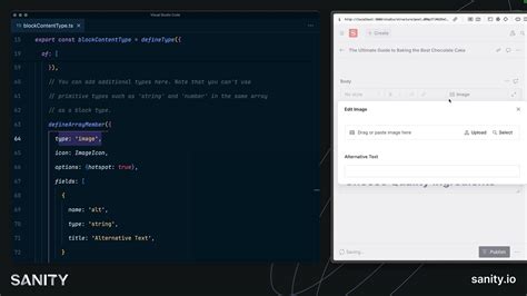 Block Content And Rich Text Content Driven Web Application