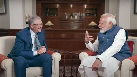 In Chat With Bill Gates Pm Modis ‘dos And Donts On Ai Generated