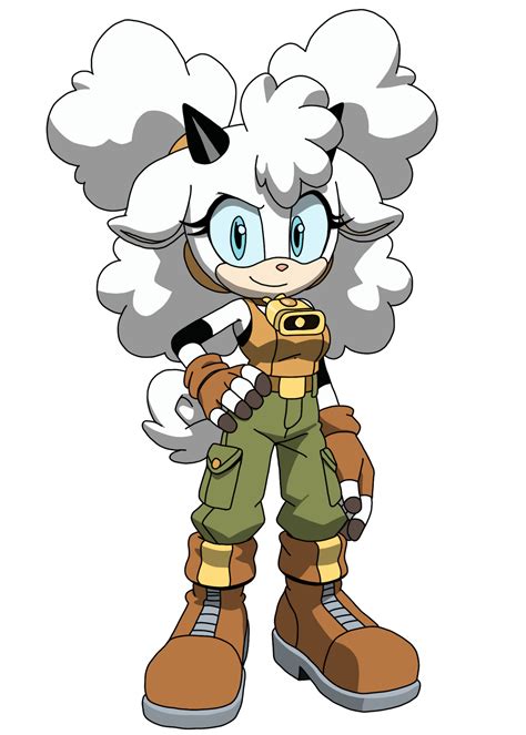 Lanolin The Sheep Render Sonic Comic By Ynlf On Deviantart