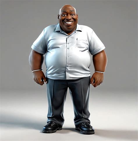 Premium Photo A Cartoon Character With A Big Belly