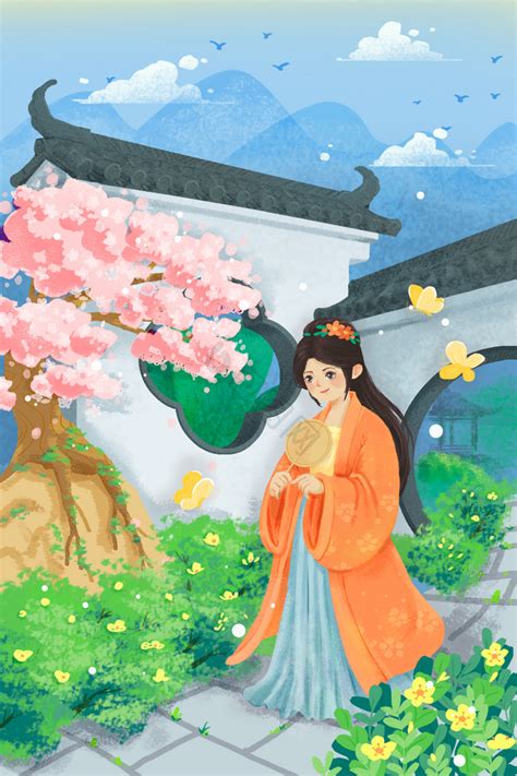 汉服小姐姐图片 汉服小姐姐素材免费下载 包图网