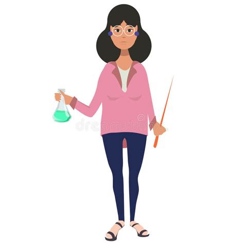Long Hair Teacher Stock Illustrations 246 Long Hair Teacher Stock