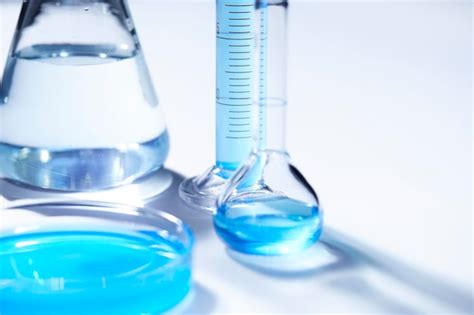 Premium Photo Science Laboratory With Beaker And Dropper