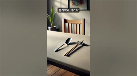 숟가락과 젓가락 이야기 Youtube