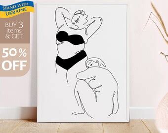 Curvy Naked Woman Etsy