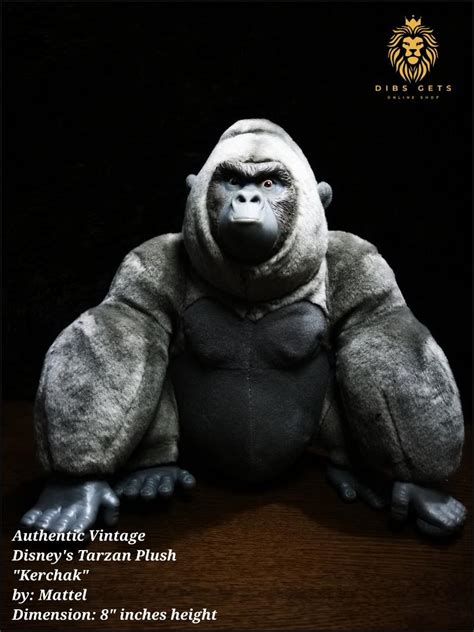 Disneys Tarzan Plush Kerchak By Mattel Hobbies And Toys Toys