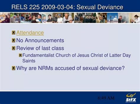 Ppt Rels 225 2009 03 04 Sexual Deviance Powerpoint Presentation
