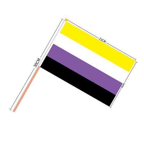 Non Binary Pride Hand Flag Midsummas Closet