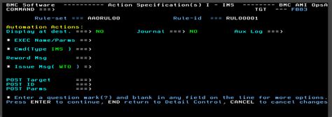 Bmc Ami Ops Automation How To Implement An Ims Generic Rule