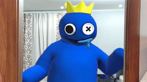 НОВЫЕ РАДУЖНЫЕ ДРУЗЬЯ 2 В Roblox Синий монстр в реальной жизни Youtube