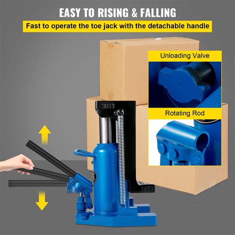 Hydraulic Toe Jack 15 Ton On Toe Toe Jack Lift 30 Ton On Top Lift Capacity Machine Jack 6 1 5