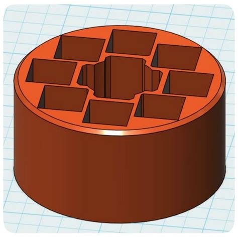 3d Printed Halbach Array Holder For Nmr Spectrometer By Bulgakova