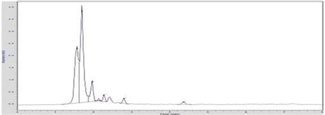 Chromatogram Of Paracetamol 20µgml Standard Download Scientific