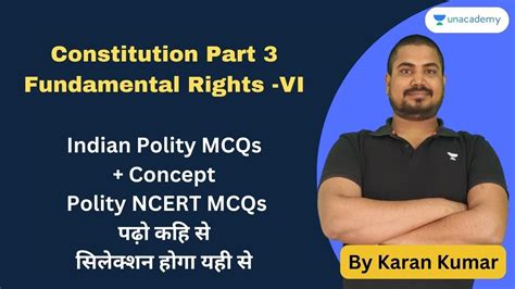 Uppcs Prelims Constitution Part 3 Fundamental Rights Vi Karan