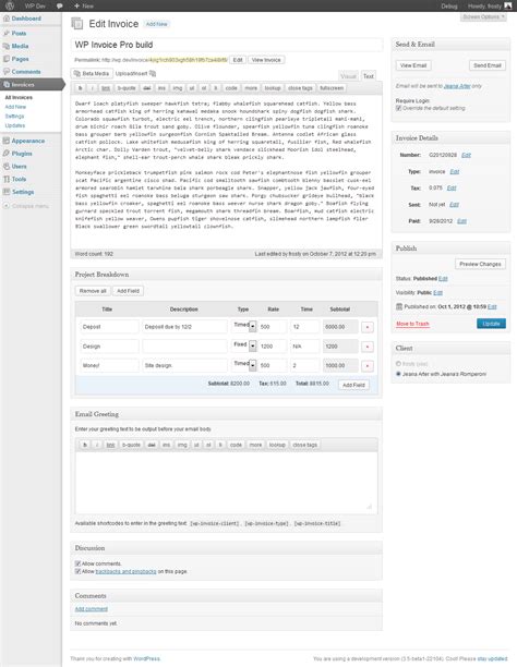 Invoice Pro Invoice Design Inspiration