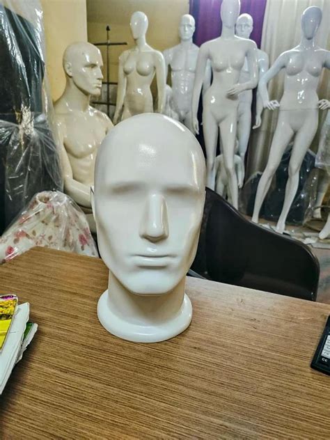 Fiberglass Male Head Mannequin At ₹ 1500piece In New Delhi Id