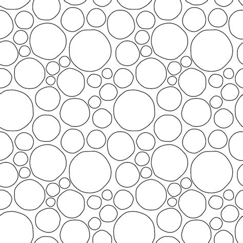 Premium Vector Seamless Pattern Rings Of Different Sizes