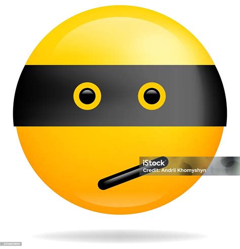 수상한 가면을 쓴 캐릭터를 묘사한 유머러스한 아이콘입니다 밝은 노란색의 교활한 표정이 흥미를 더합니다 소셜 미디어 보안 테마 및 재미있는 캠페인에 이상적입니다 3차원 형태에