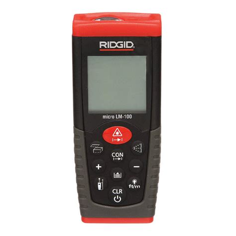 Buy Rigid Micro Lm 100 Laser Distance Meter