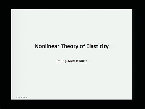Geometric Nonlinearity Part