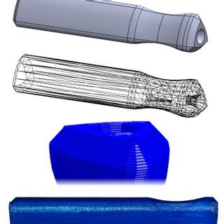 The Stages Of Toolpath Generation From Top To Bottom D Part