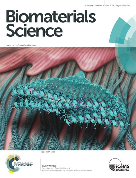 Pdf Self Assembling Peptides For Stem Cell And Tissue Engineering