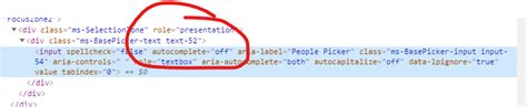 Cannot Override Autocomplete In Peoplepicker · Issue 11403 · Microsoft