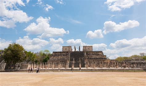 Templo 드 로스 Guerreros 치첸이트사 유카탄 멕시코에서 전사의 성전 0명에 대한 스톡 사진 및 기타 이미지 0명