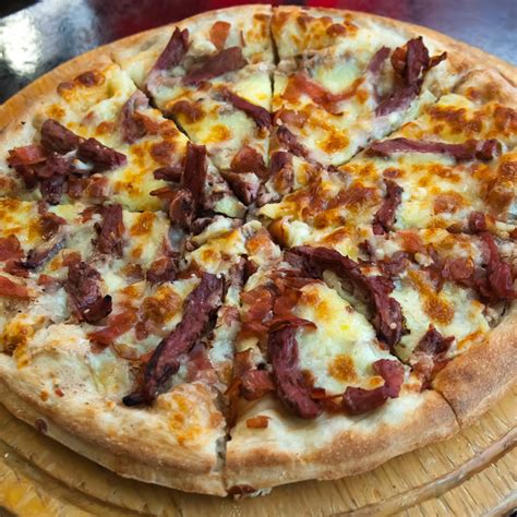 Arriba Imagen Receta Pizza De Mariscos Abzlocal Mx
