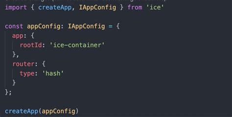 iappconfig 类型推导不正确 · issue 93 · ice lab icejs · github