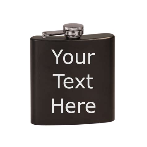 Custom Engraved 6 Oz Flask Summit Customs