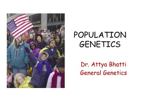 PPT POPULATION GENETICS PowerPoint Presentation Free Download ID 1751125