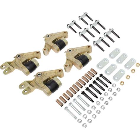 K71 657 00 1 34 Wide Double Eye Spring E Z Flex Equalizer Kit For 35 Axle Spacing Triple Axle