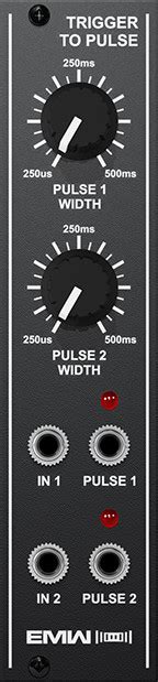 TRIGGER TO PULSE EURORACK