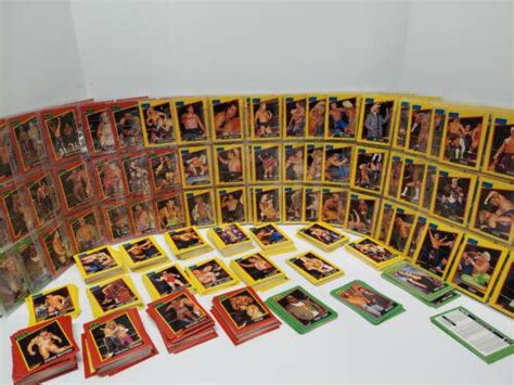 Complete Set Prices 1991 Impel WCW Wrestling Cards