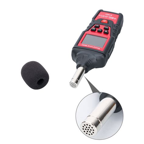 Digital Sound Level Noise Meter Decibel Detector Audio Tester Color Lcd